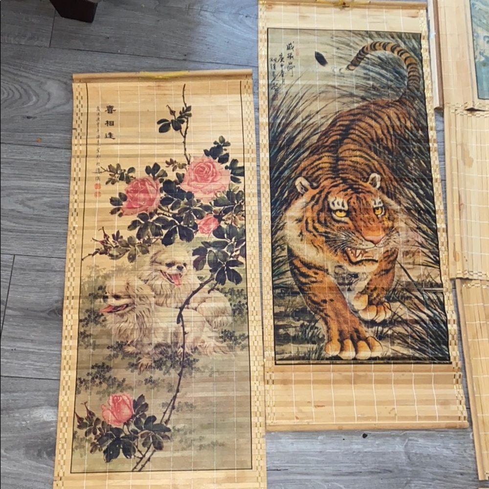 1970’s Chinese Scroll Art. Rare Vintage - Gem